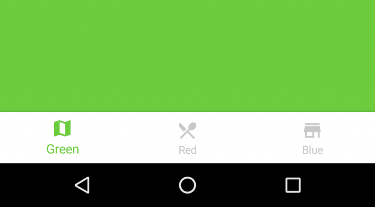 Android Bottom Navigation Bar Kullanımı – merveesen.com